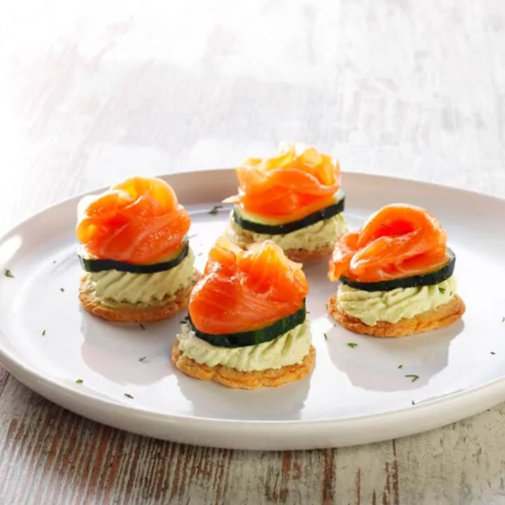 Canapé De Atún Ahumado Y Queso Crema Qualisa Distribuidora De Alimentos